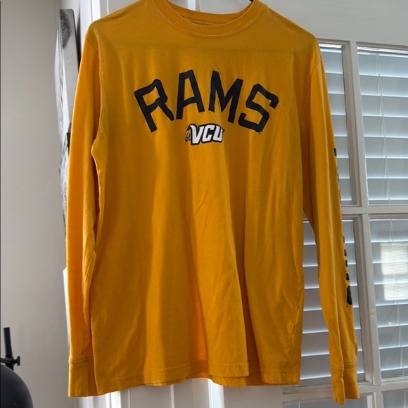 Champion | Shirts | Vcu Rams Yellow Long Sleeve Tee | Poshmark
